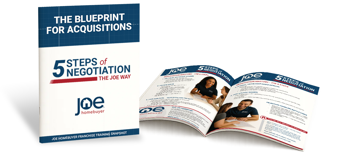 5 Steps of Negotiation - Joe Homebuyer